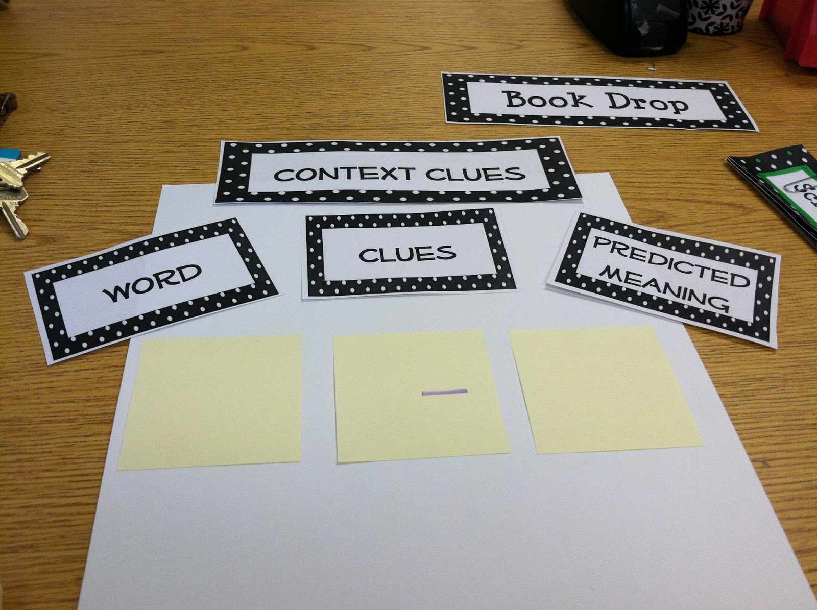 Context Clue Poster | My Shoestring Life